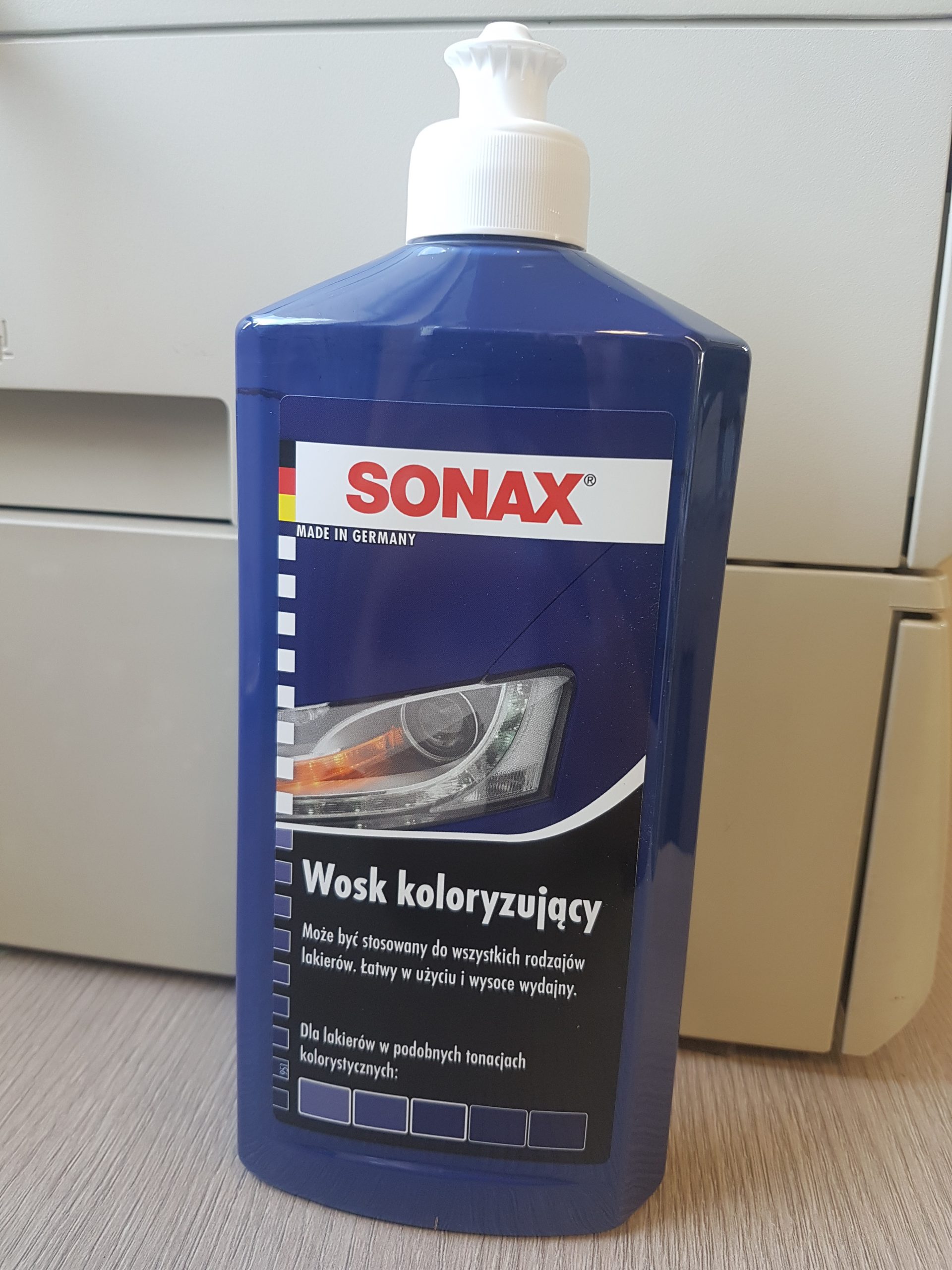 SONAX Polish&Wax Color Nano Pro niebieski 500 ml.- 296200 - Sonax Polska