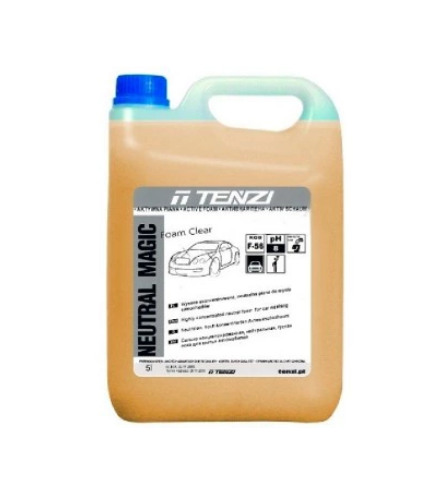 TENZI NEUTRAL MAGIC FOAM CLEAR 5L. Neutralna piana do mycia samochodów ...